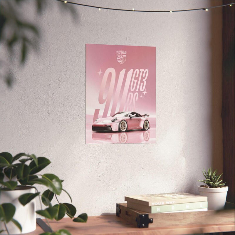 Porsche 911 Gt3 Rs Poster - Etsy