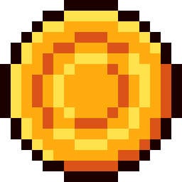 Twitch Channel Points Icon | Pixel Coin - Etsy