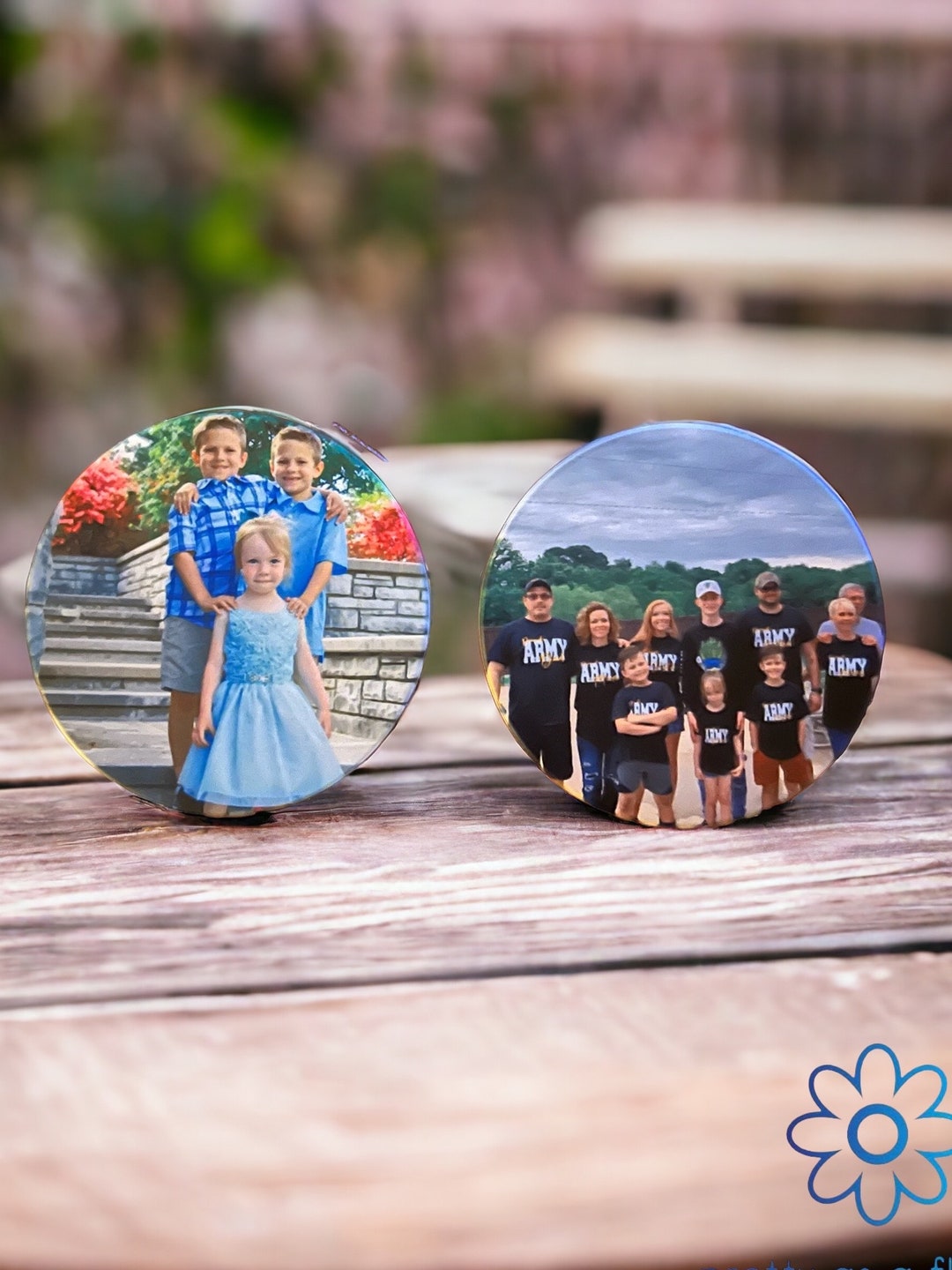 Personalized Large Custom Coaster Set of 4 Choose Home custom Made ...