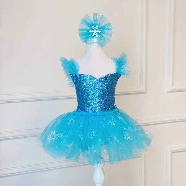 Elsa Tutu Dress - Etsy