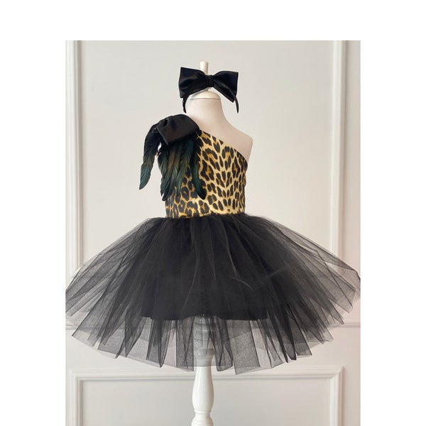 Girls Leopard Fancy Dress - Etsy