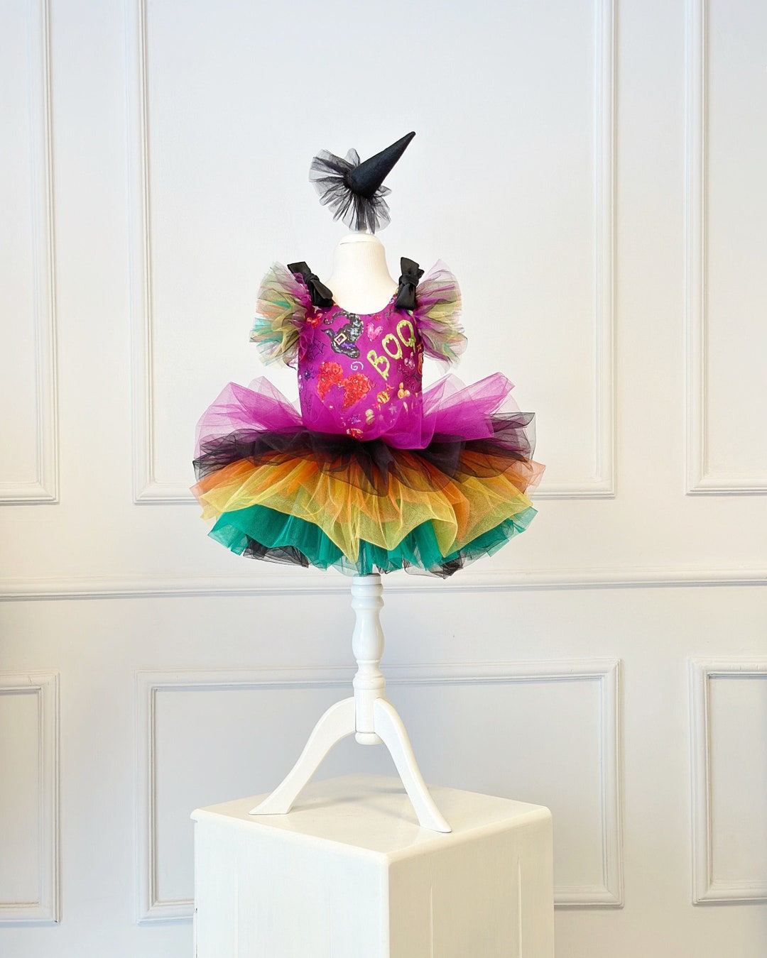 Halloween Girl Boo Tutu Dress, Toddler Boo Girl Outfit, First Baby ...