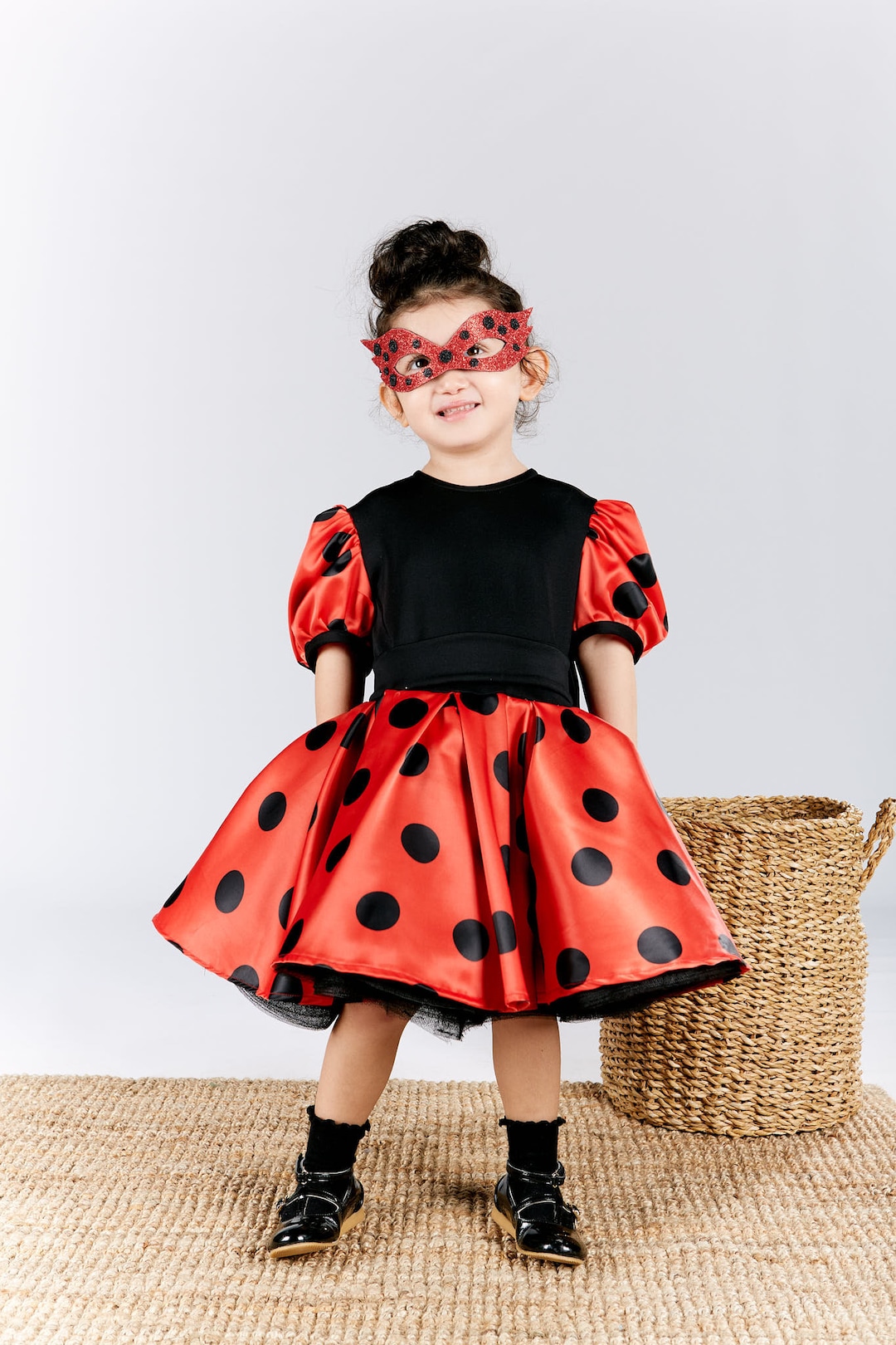 Ladybug Inspired Girl Costume, Lady Bug Inspired Costume, Girl Birthday ...