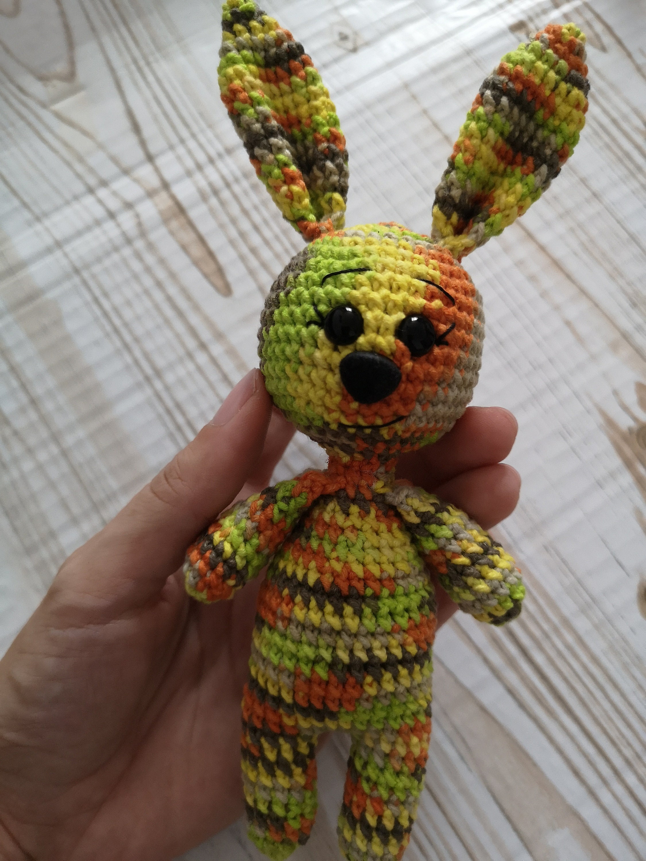 Little Bunny Amigurumi Crochet Pattern Easy Beginner - Etsy