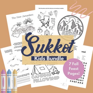 Sukkot Lesson for Kids - Etsy
