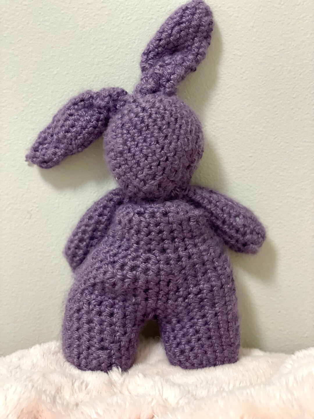 Alexa's Handmade Crochet Purple Bunny - Etsy