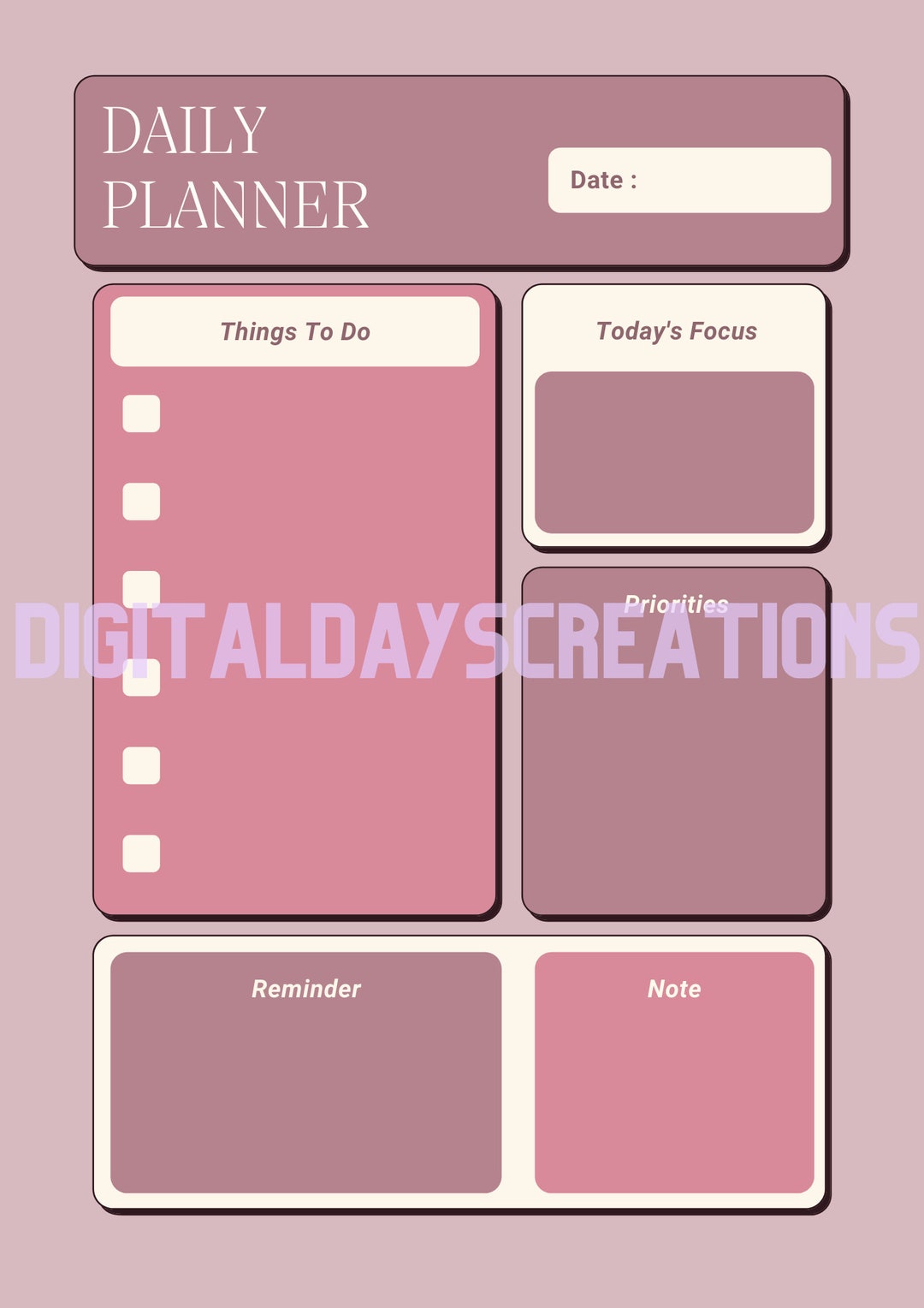 2022 Daily Planner Daily Journal Weekly Planner Monthly Planner Notes ...