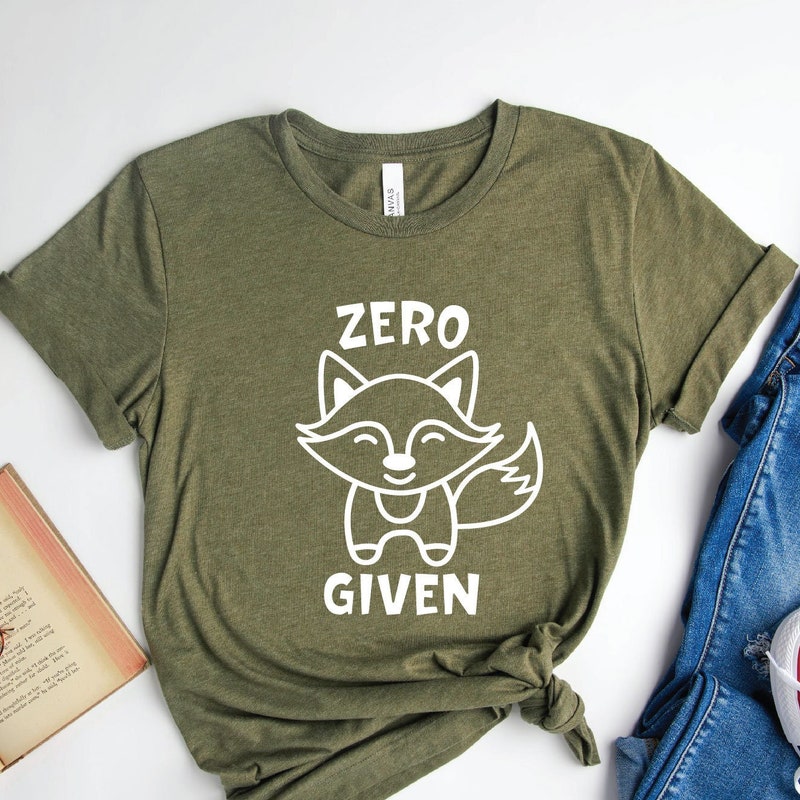 Zero Fox Given - Etsy