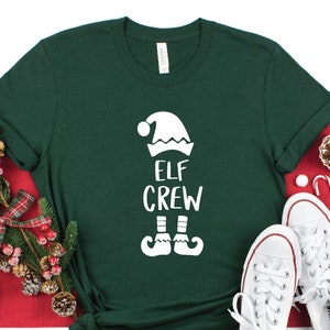 Elf Crew Shirt, Elf Squad Shirt, Christmas Shirt, Merry Christmas Shirt ...