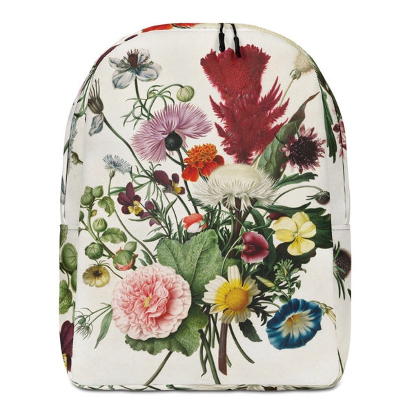 Floral Backpack - Etsy