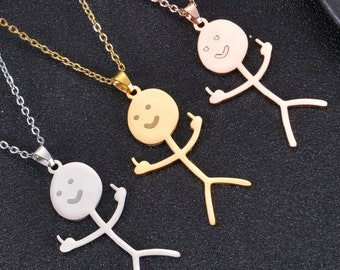 Funny Pendant Necklace - Etsy