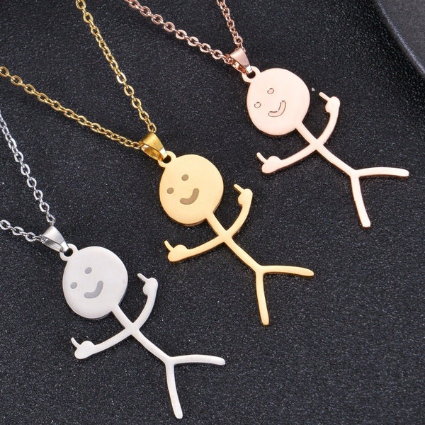 Funny Necklace - Etsy