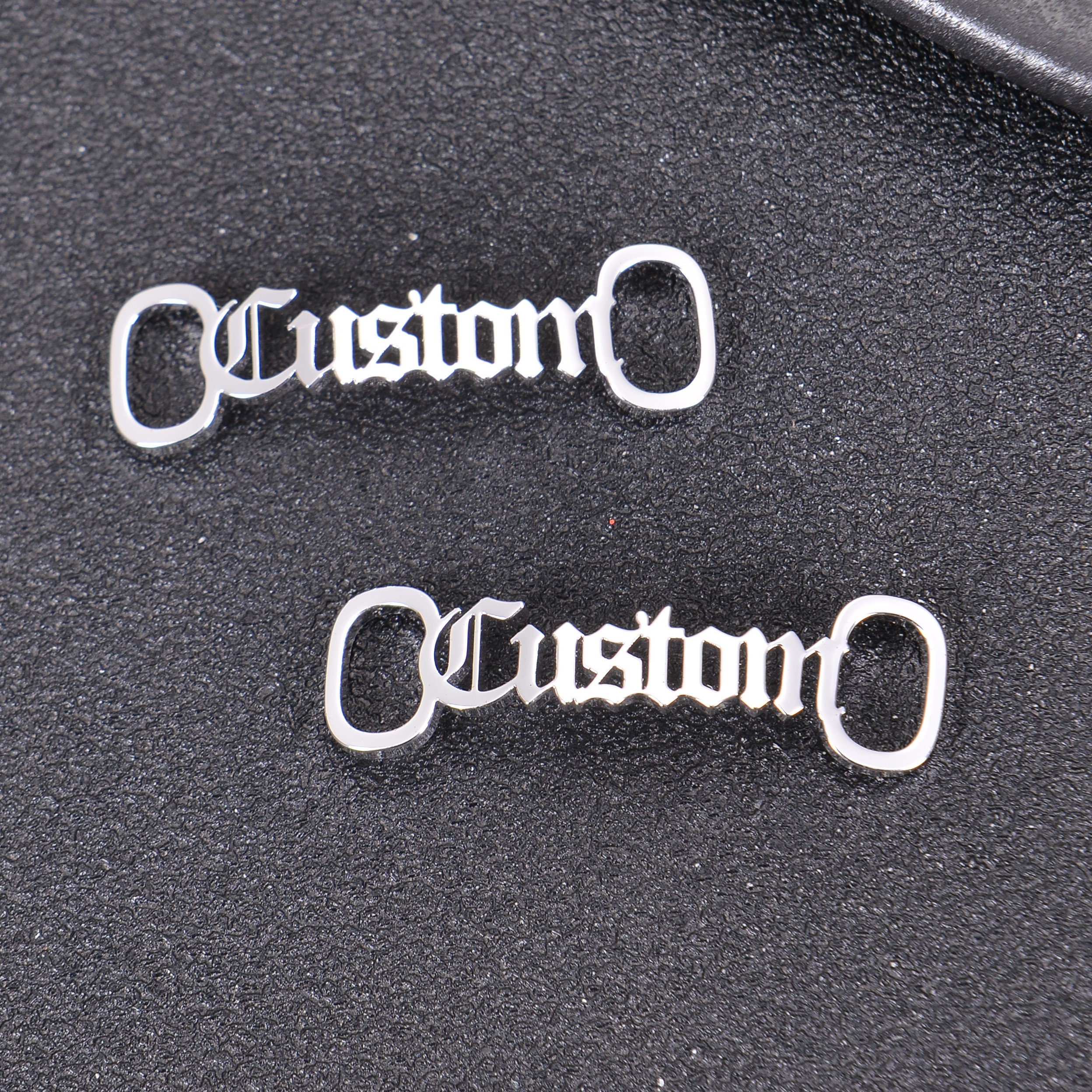 Personalized Name Shoe Nameplate in Gold Silver & Rose Gold - Etsy