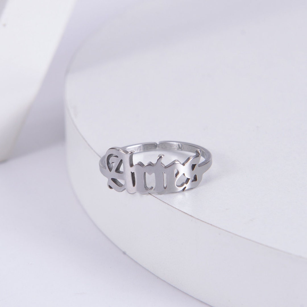 Personalized Zodiac Sign Ring in Gold, Silver & Rose Gold | Zodiac Sign ...