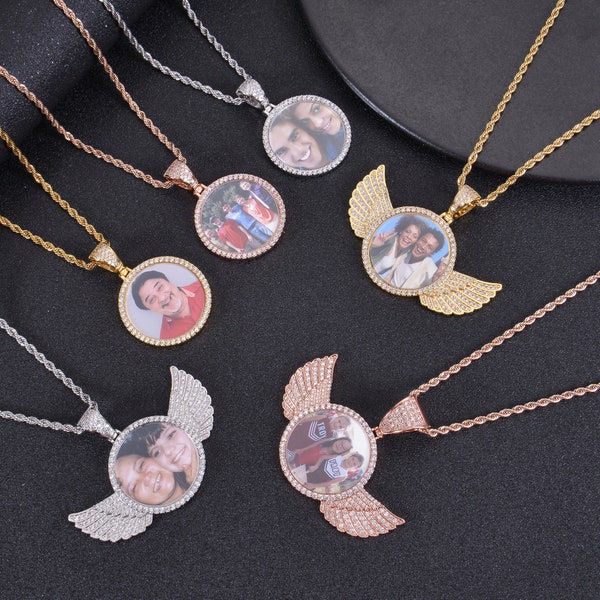 Circle With Wings Chain - Etsy