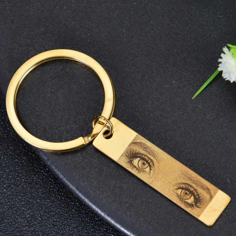 Name Keychain - Etsy