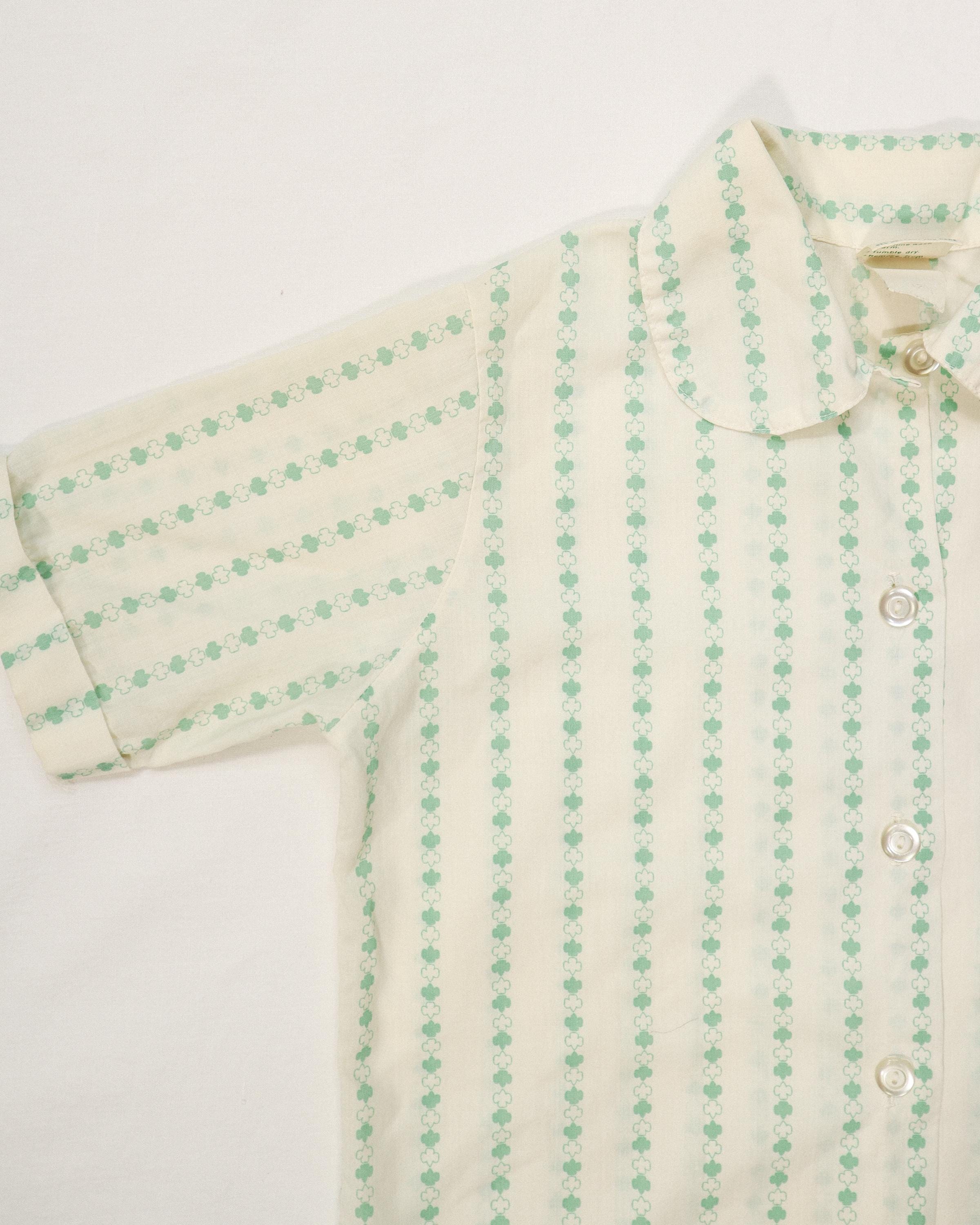 Vintage 1960s Peter Pan Collar Girl Scouts Uniform Shirt ~ Twee Girl ...