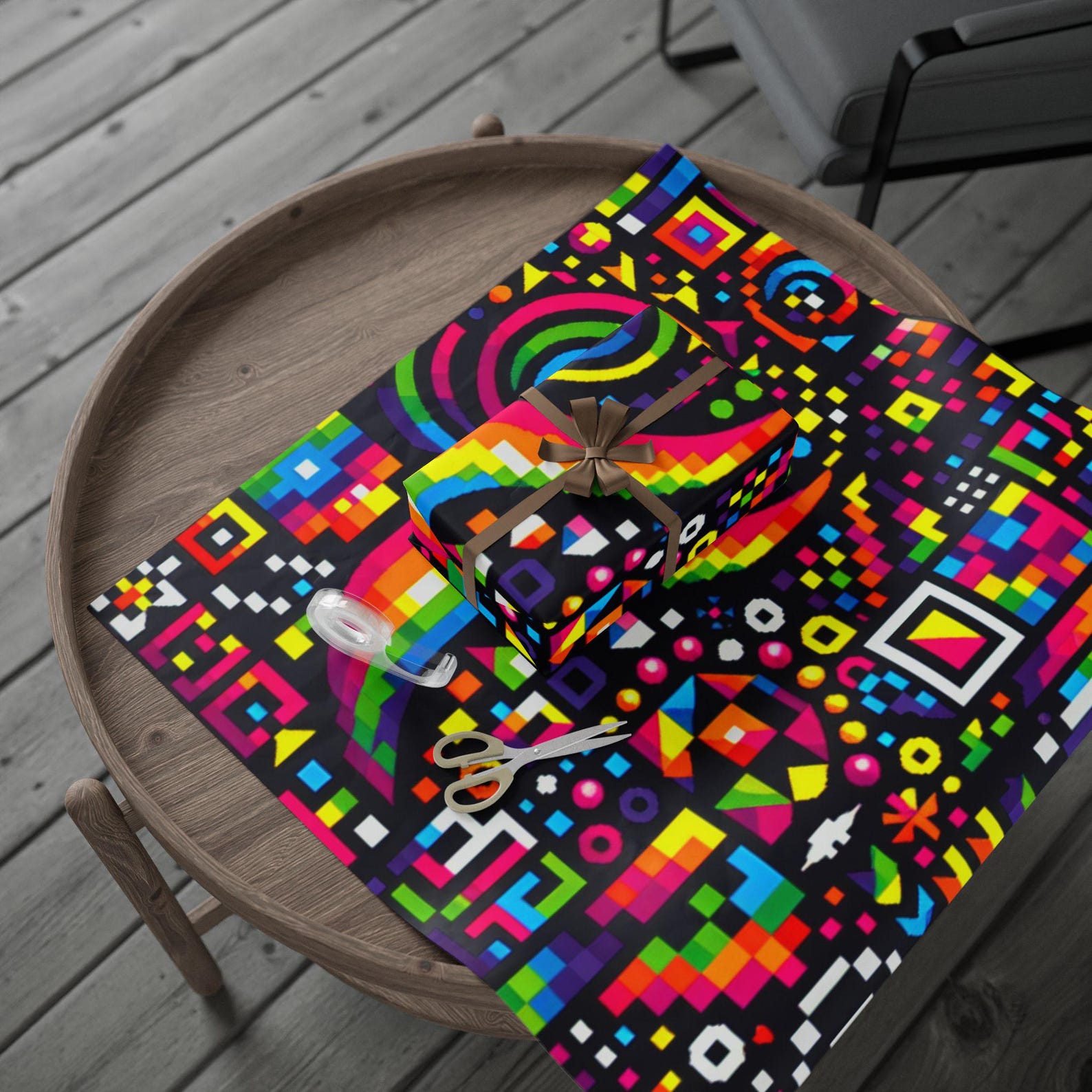 8 Bit, Pixel Wrapping Papers - Etsy