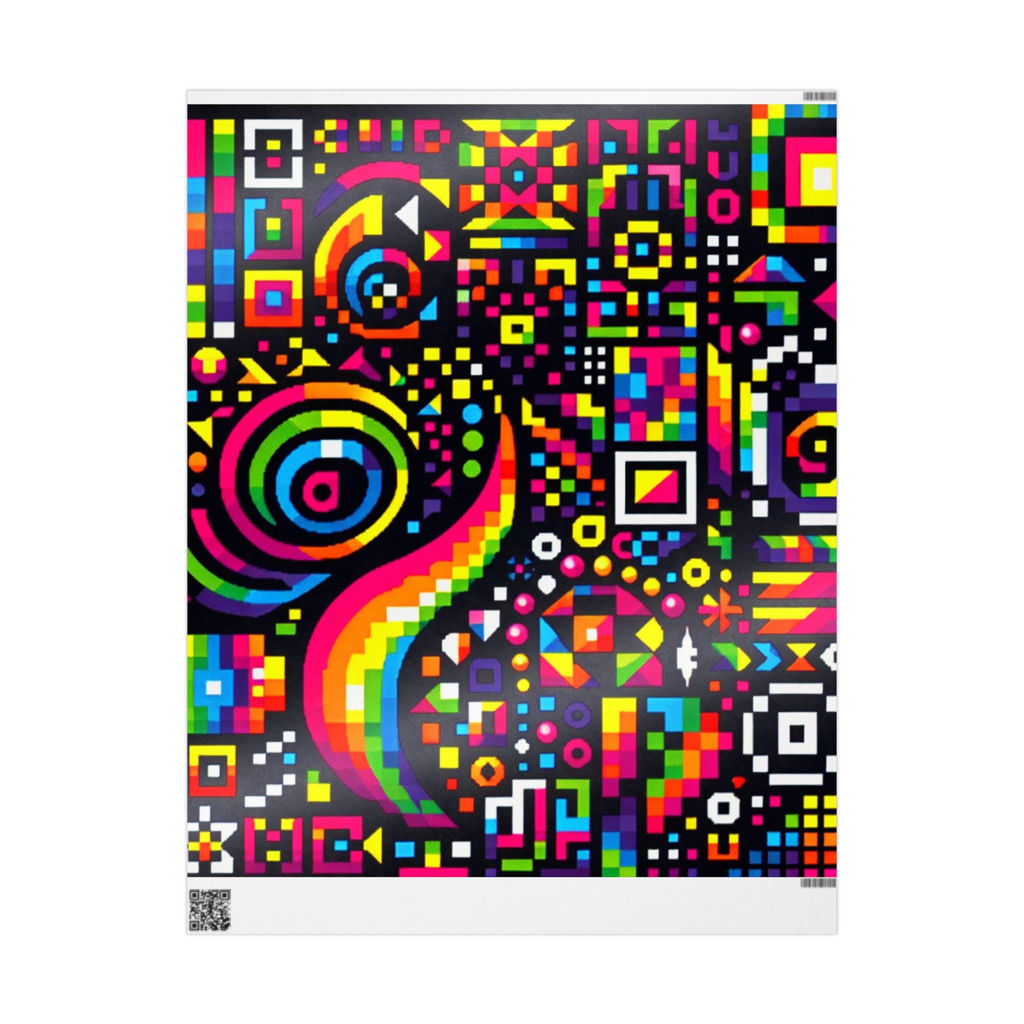 8 Bit, Pixel Wrapping Papers - Etsy