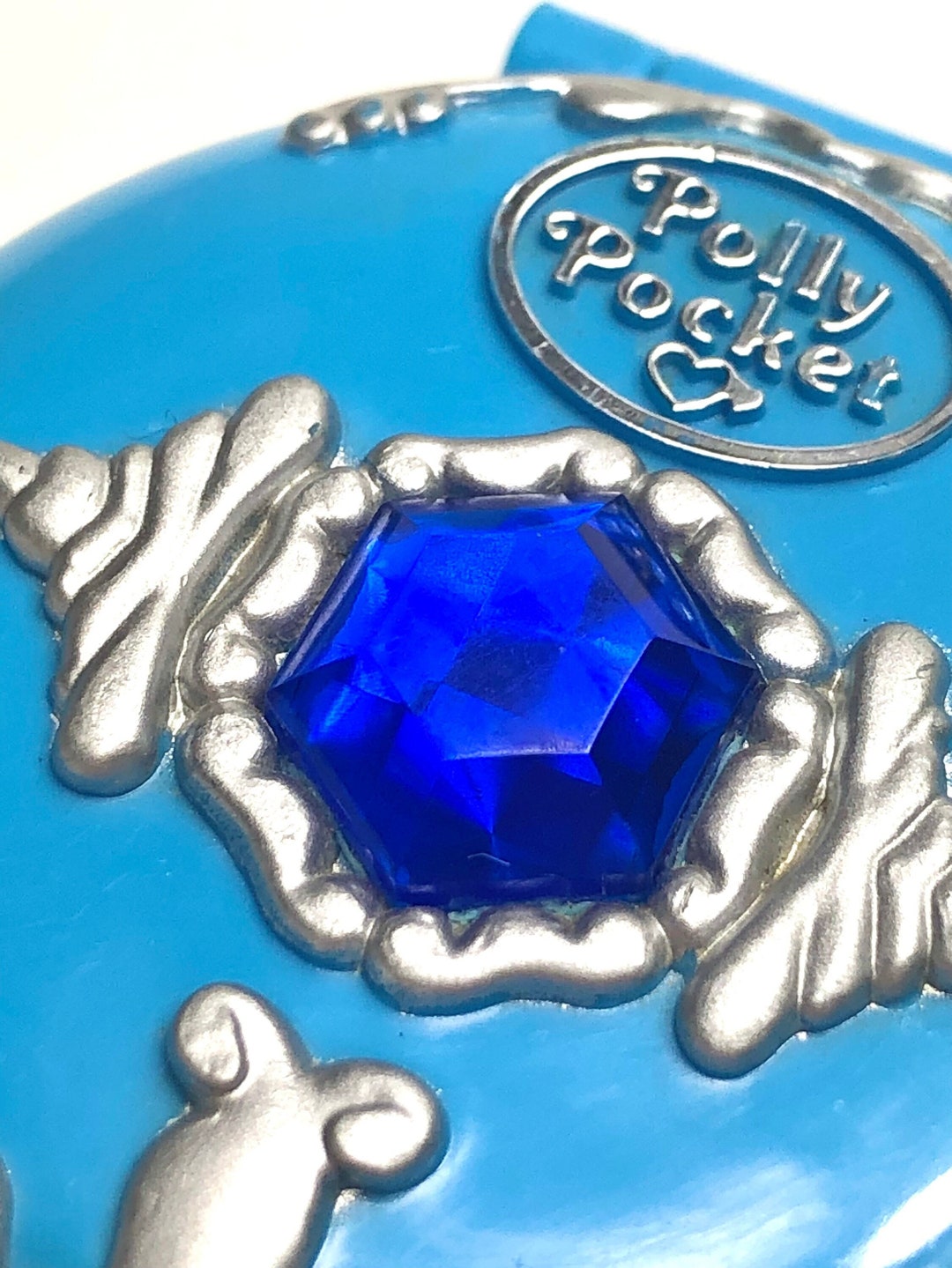 1992 Vintage Polly Pocket Jeweled Sea Locket - Etsy