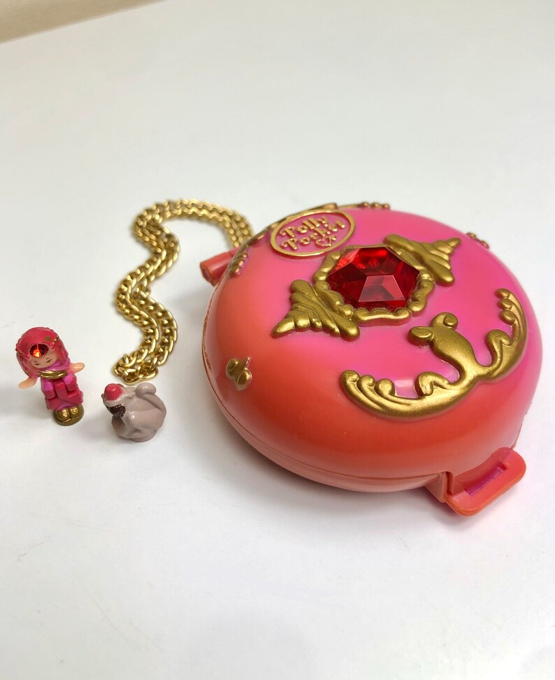 Vintage Polly Pocket Jeweled Palace 1992 #972001 Bluebird Polly’s Ruby ...