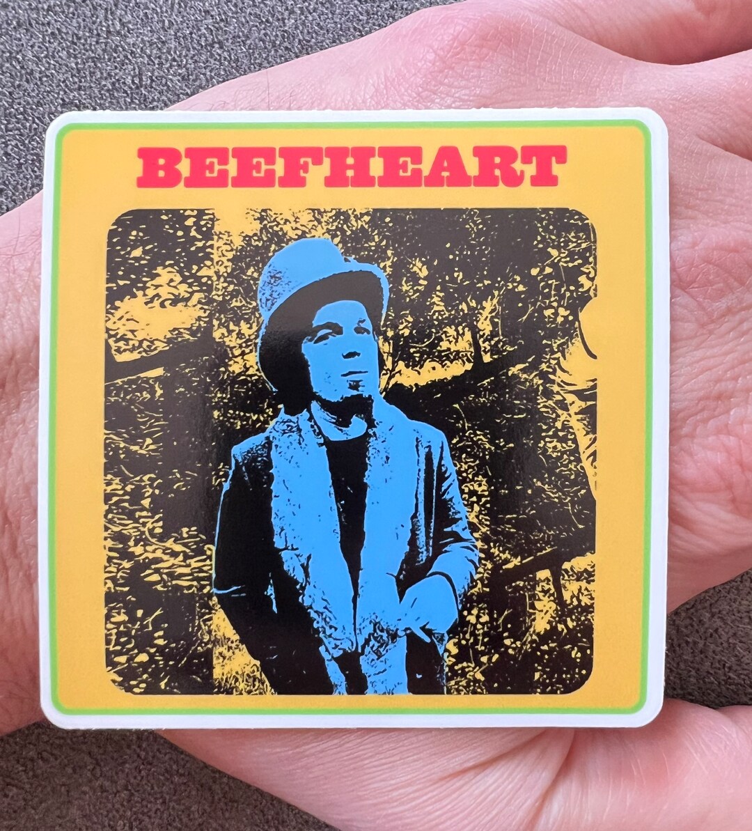 Captain Beefheart Sticker - Etsy