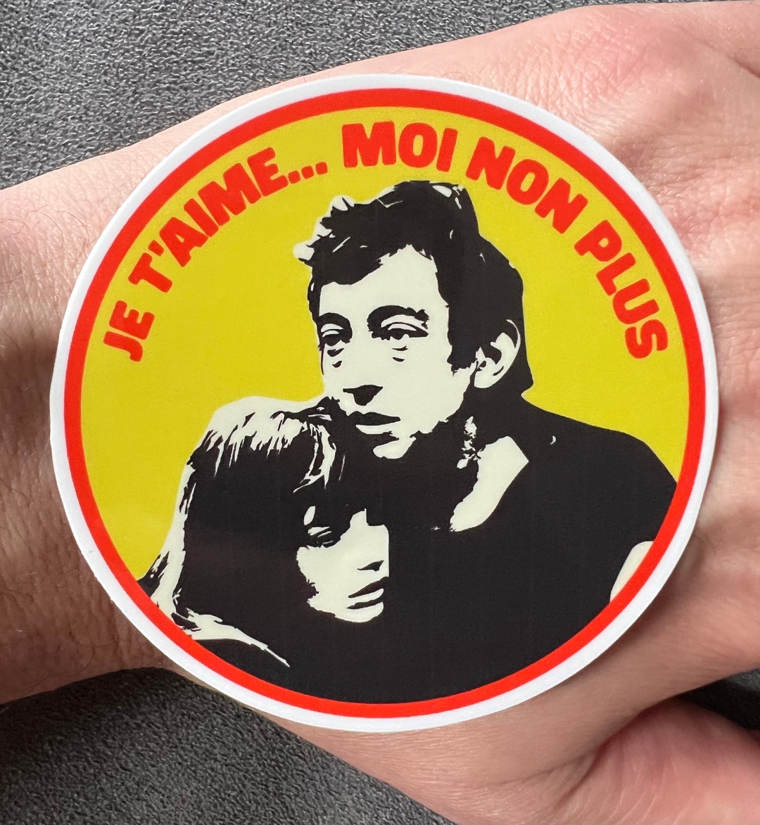 Serge Gainsbourg Jane Birkin Sticker - Etsy