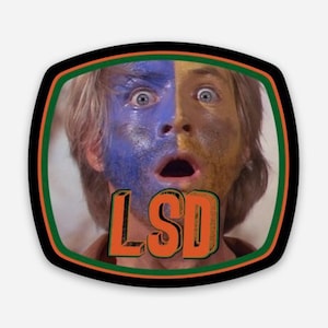 LSD blue Boy Sticker - Etsy