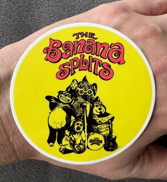 The Banana Splits Sticker - Etsy