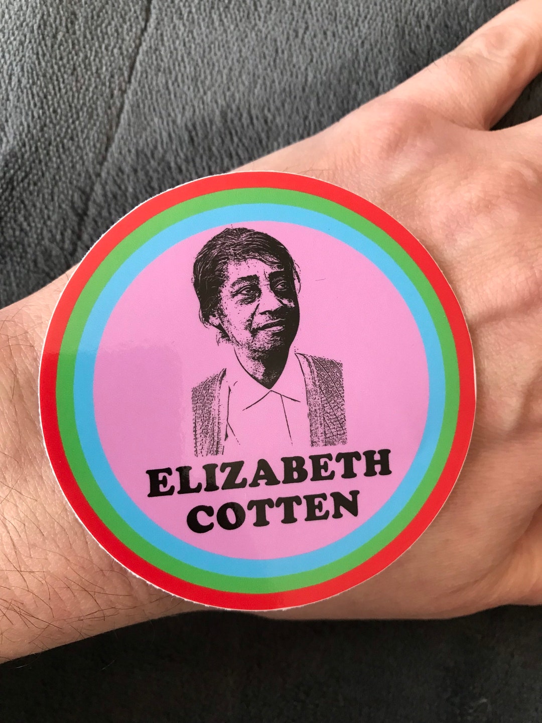 Elizabeth Cotten Sticker - Etsy