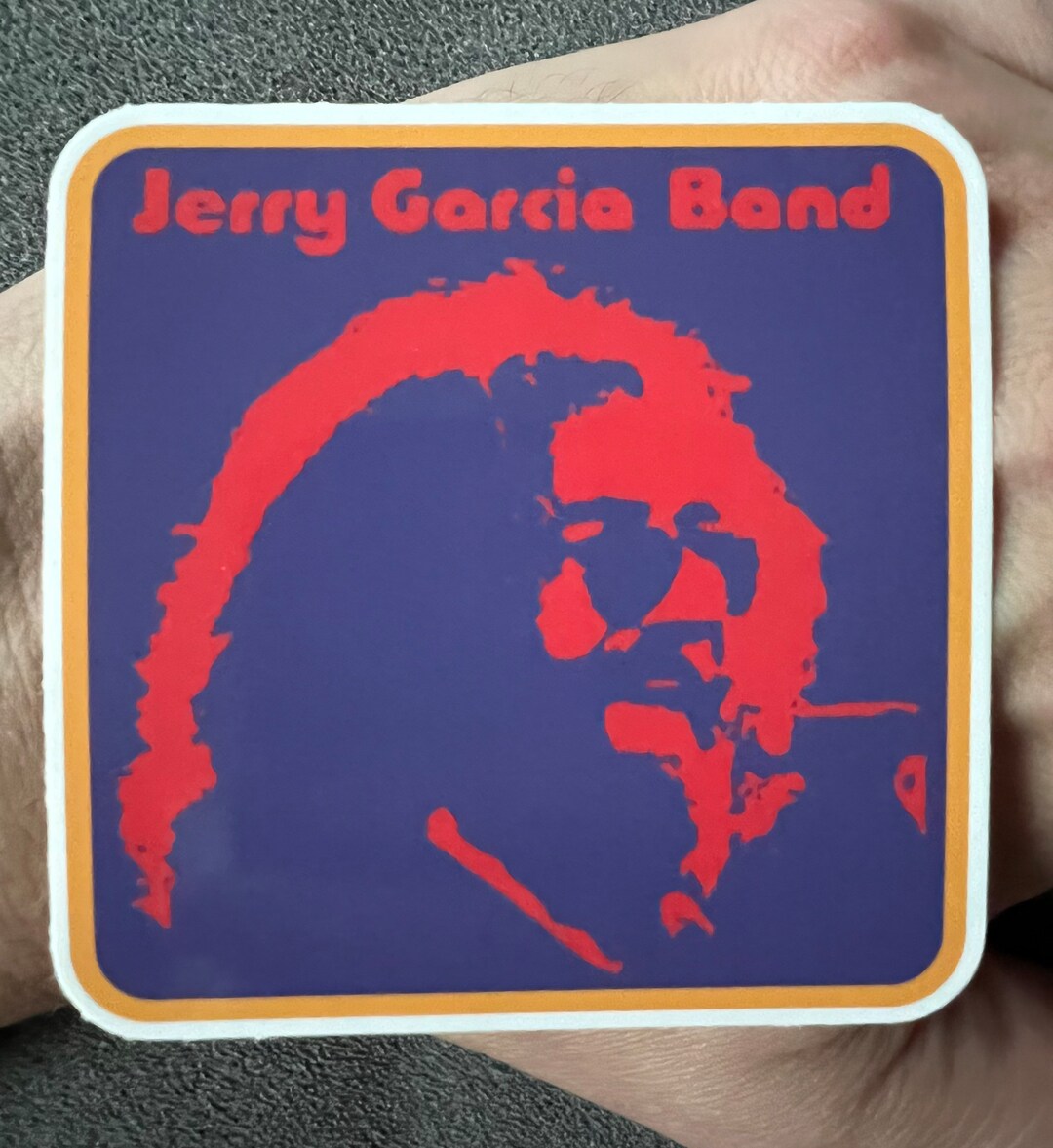 Jerry Garcia Band Sticker - Etsy