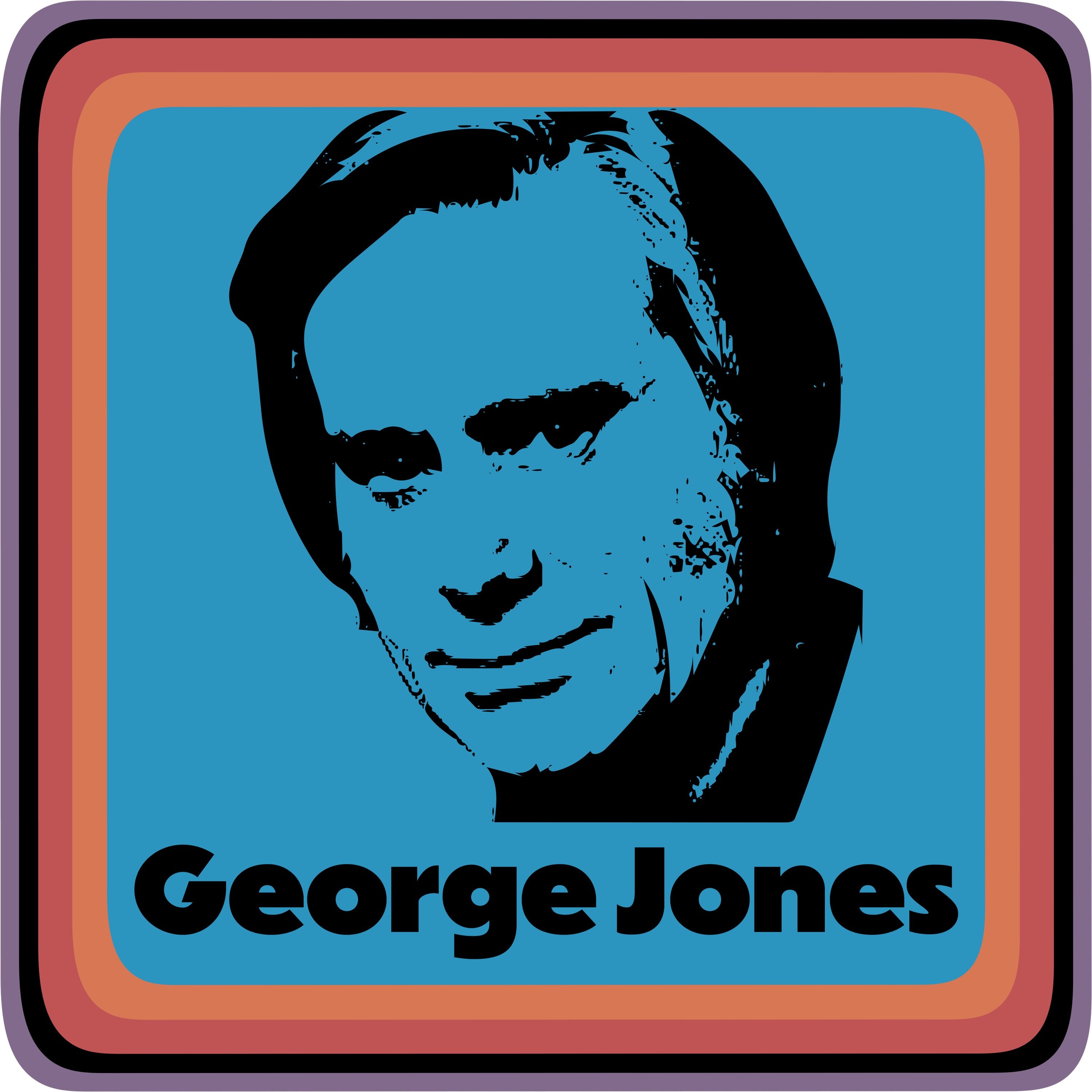 George Jones Sticker - Etsy