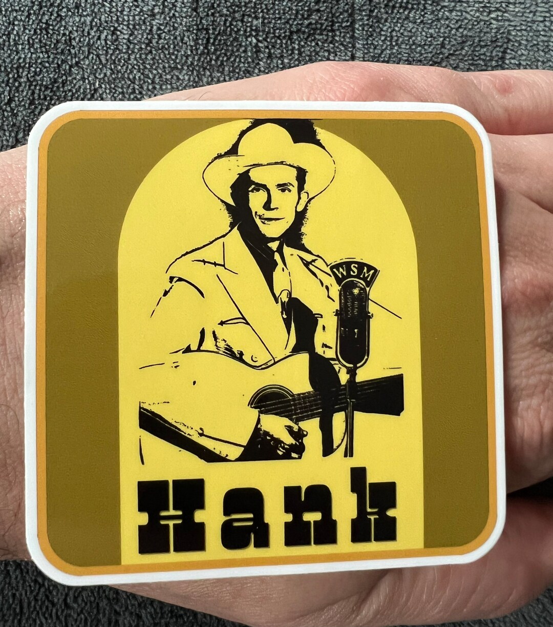 Hank Williams Sticker - Etsy