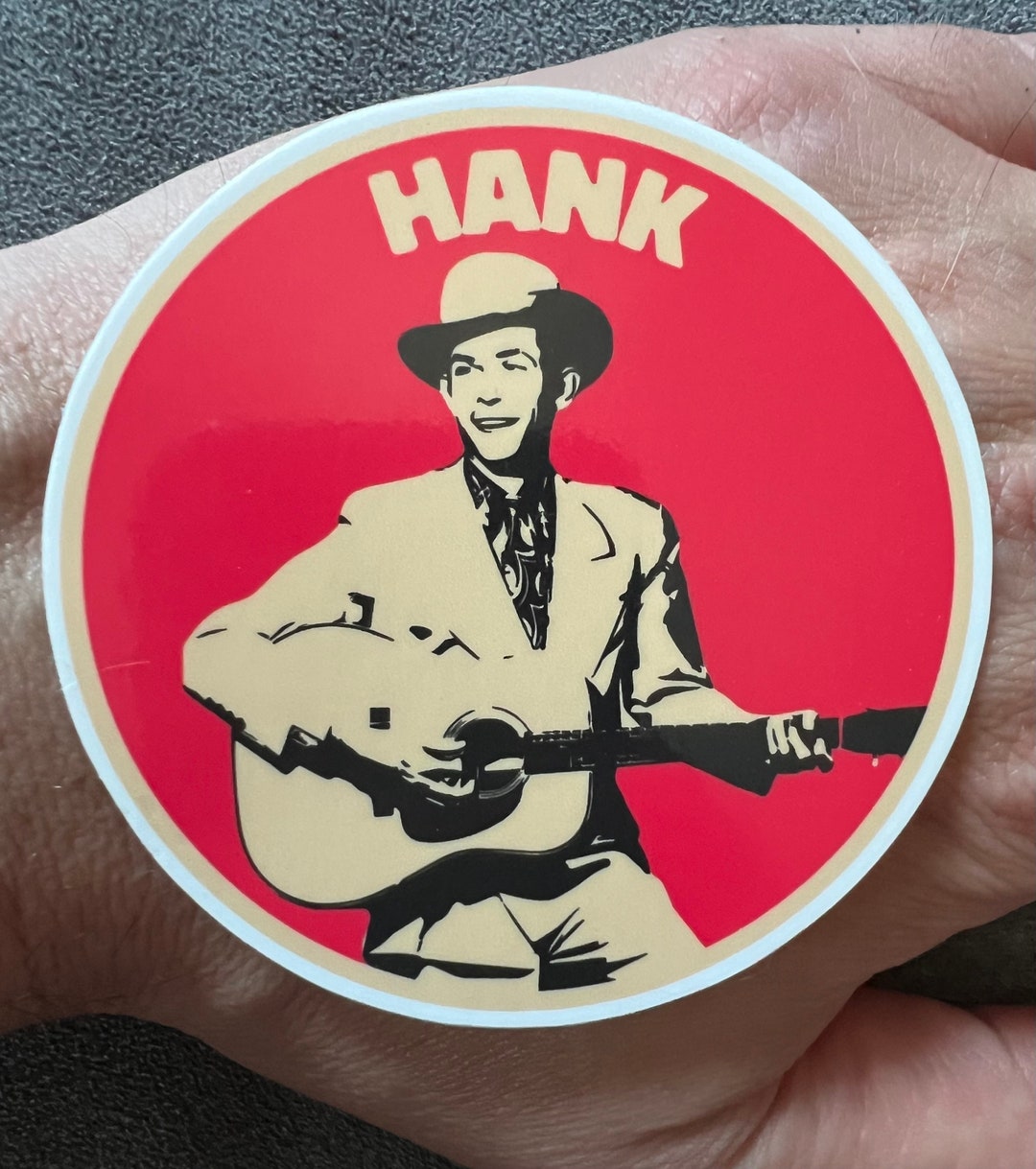 Hank Williams Sticker - Etsy