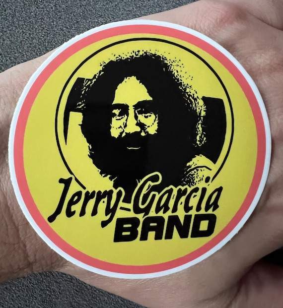 Jerry Garcia Band Sticker - Etsy