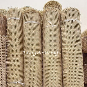 Natural Hexagon Webbing Cane Rattan Cane Weave for Your DIY - Etsy