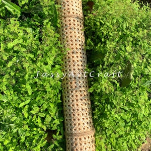 Natural Hexagon Webbing Cane Rattan Cane Weave for Your DIY Project ...