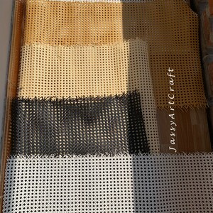 Rattan Webbing Multiple Colors for DIY Project | Premium Plastic ...