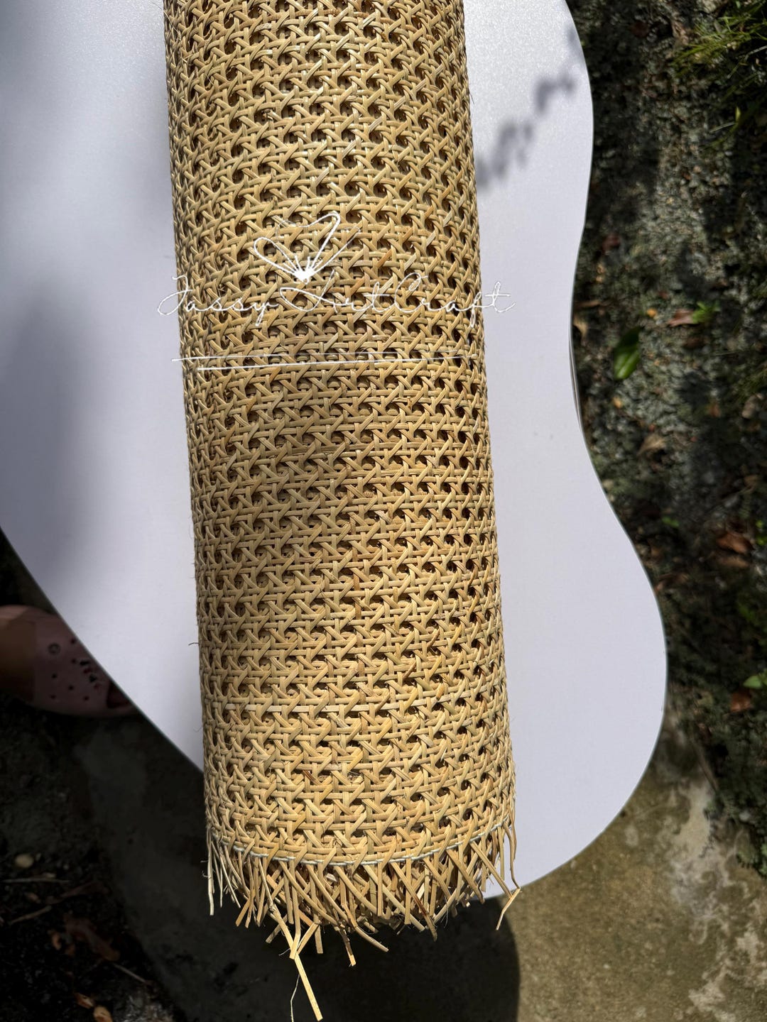 Handmade Rattan Cane Webbing Roll - Natural Hexagon Weave - Etsy