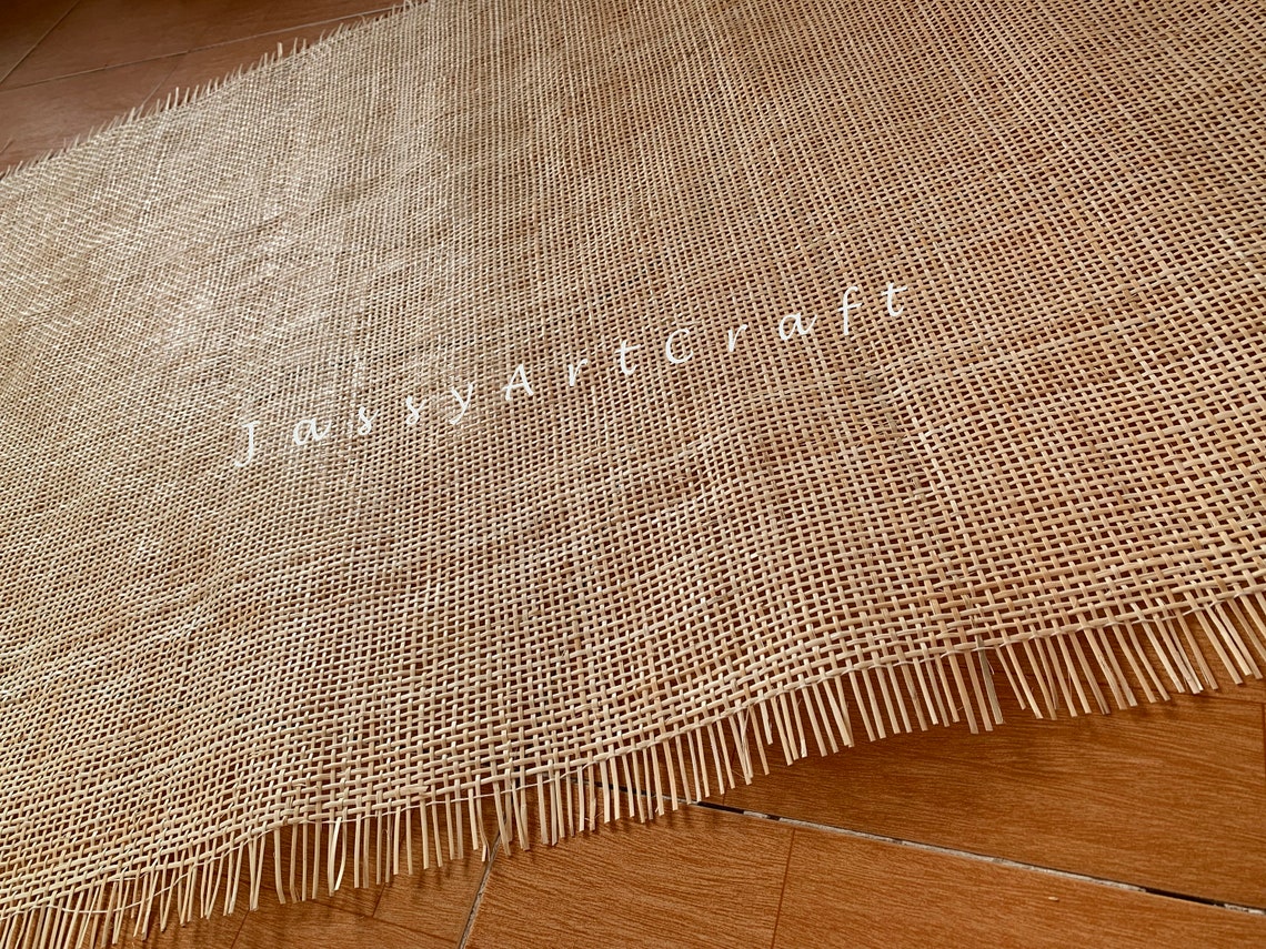 Light Natural Rattan Radio Cane Webbing Square Radio Weave - Etsy