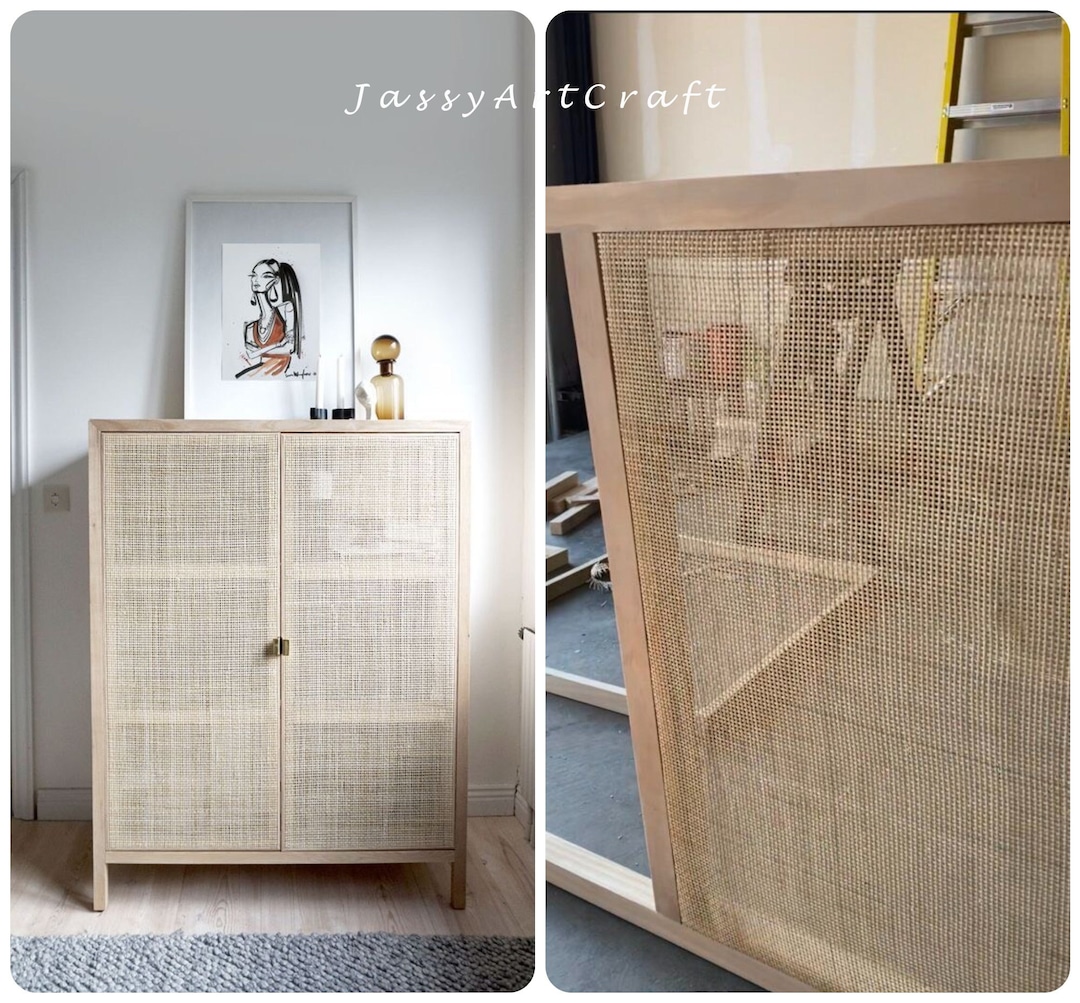 Rattan Cane Webbing, Cream Natural Radio/ Light Natural Color DIY ...
