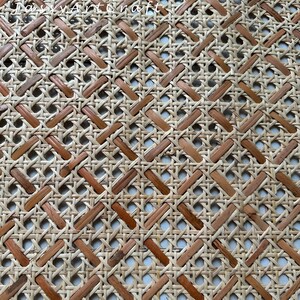 Rattan Cane Webbing Rhombic Pattern Light Natural Color -perfect for ...
