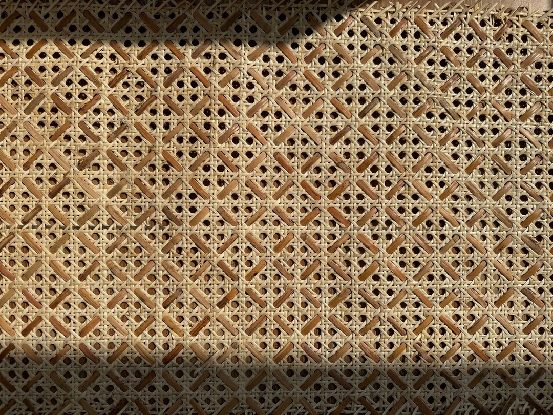 Rhombic Pattern Rattan Cane Webbing-perfect for Restaurant, Coffee Shop ...