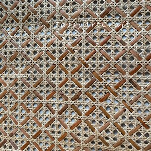 Rattan Cane Webbing Rhombic Pattern Light Natural Color perfect for ...