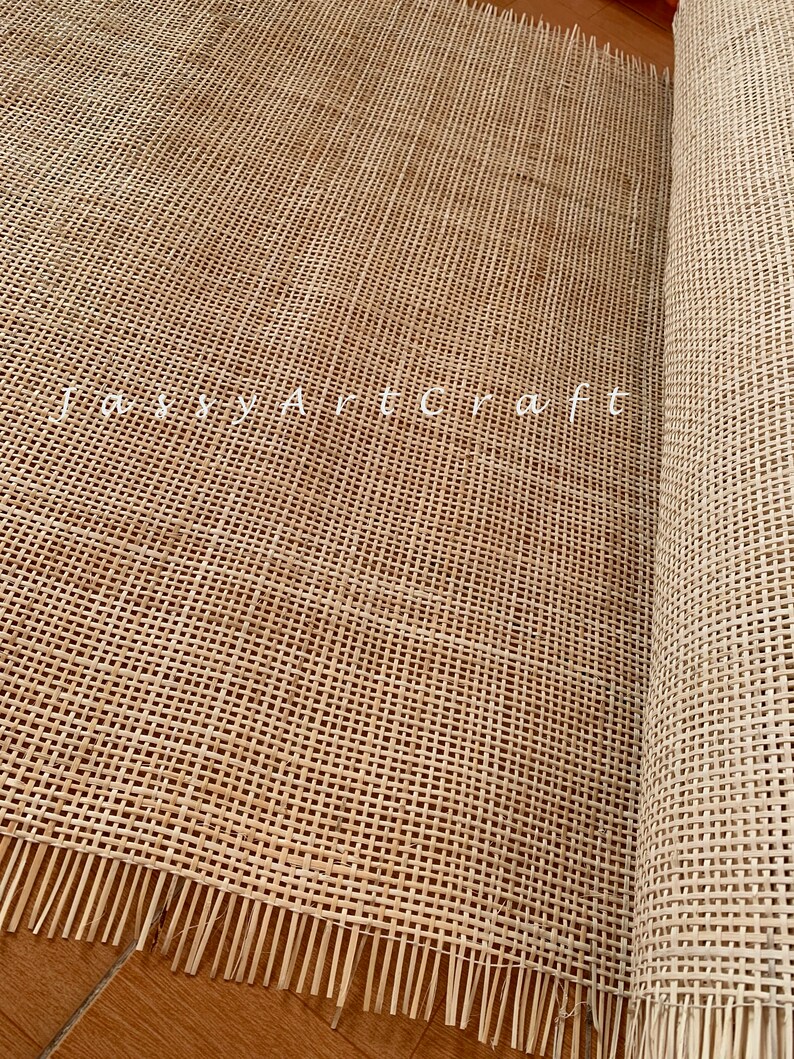 Light Natural Rattan Radio Cane Webbing Square Radio Weave - Etsy