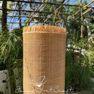 OFF PRICE- Natural Radio Rattan Cane Webbing Diy-premium Square Webbing ...