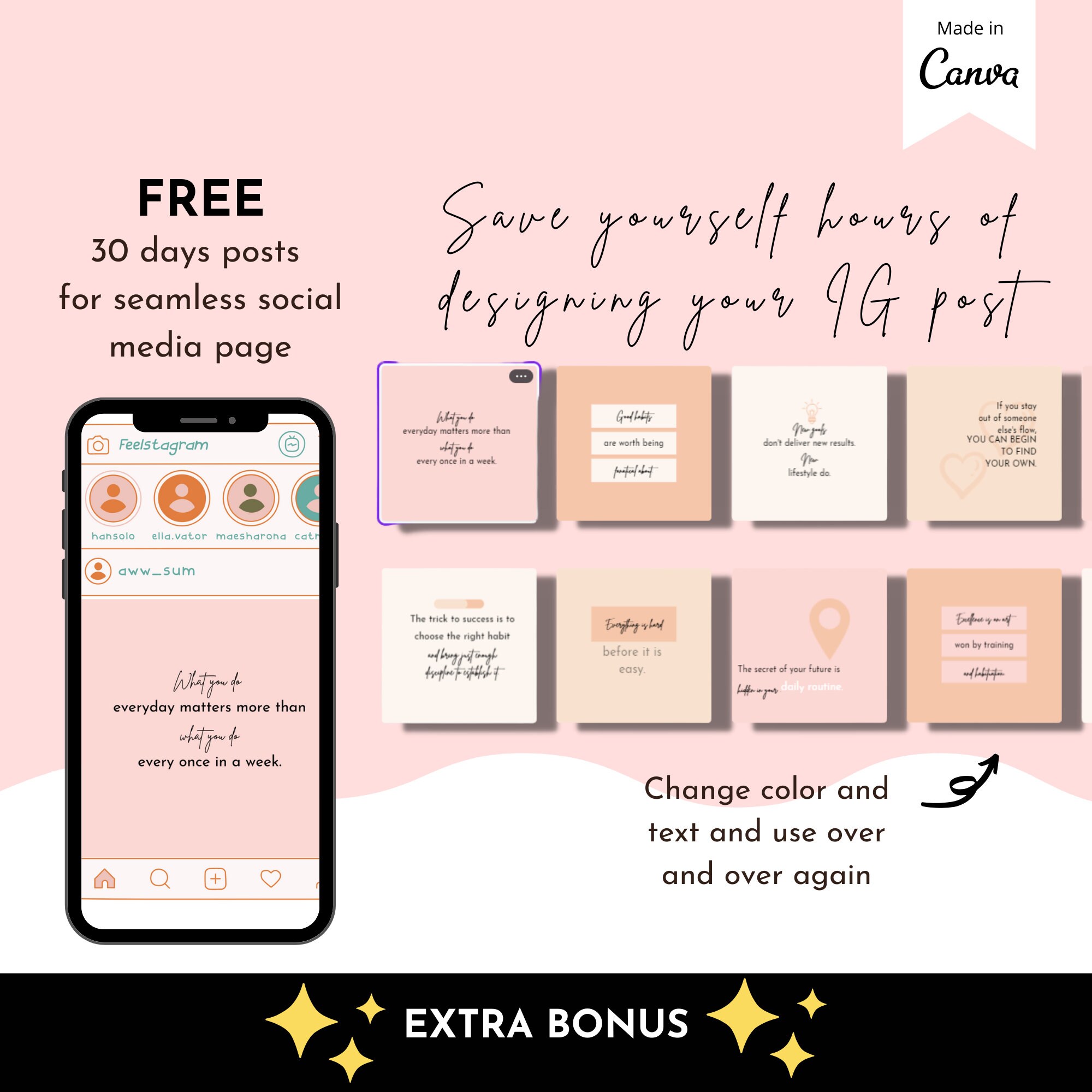 Habit Breaker Workbook Template//bonus IG Template, Plr Ebook Template ...