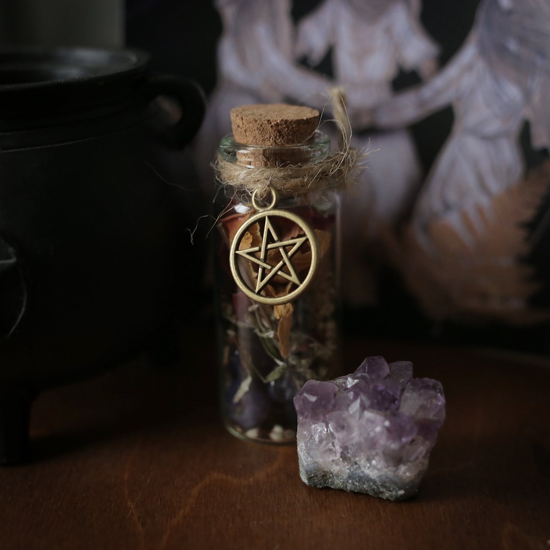 Spell Jar Talisman Magic Love Harmony Wicca Love Spell in a Jar Ritual ...