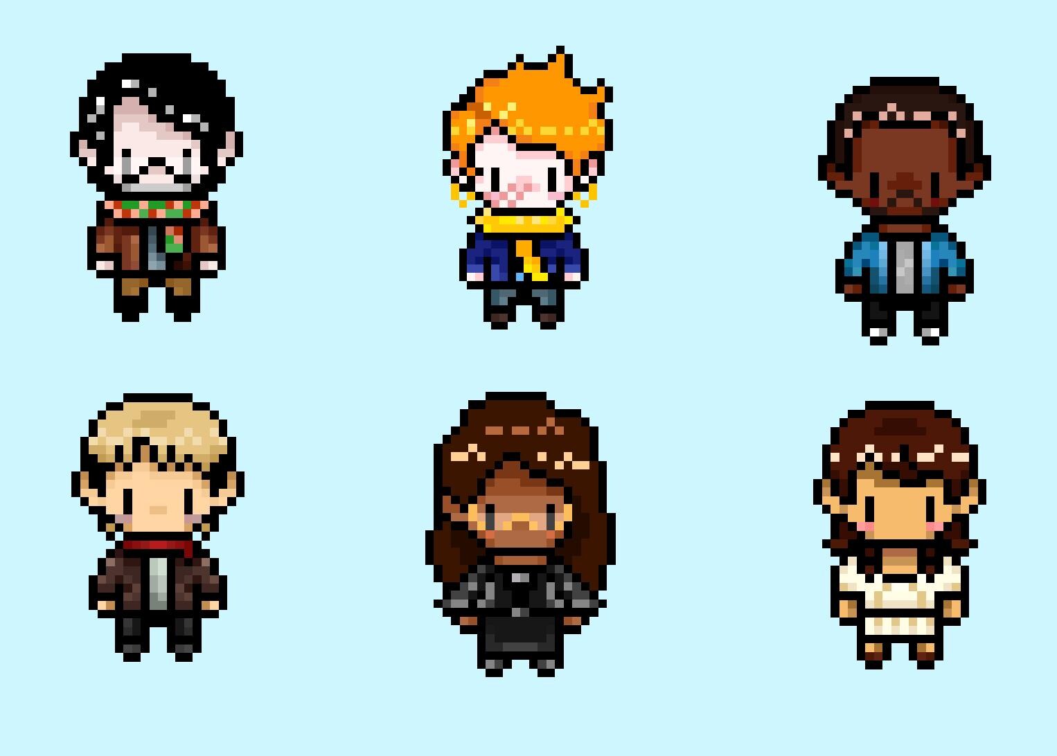 Custom OC Perler Sprites - Etsy