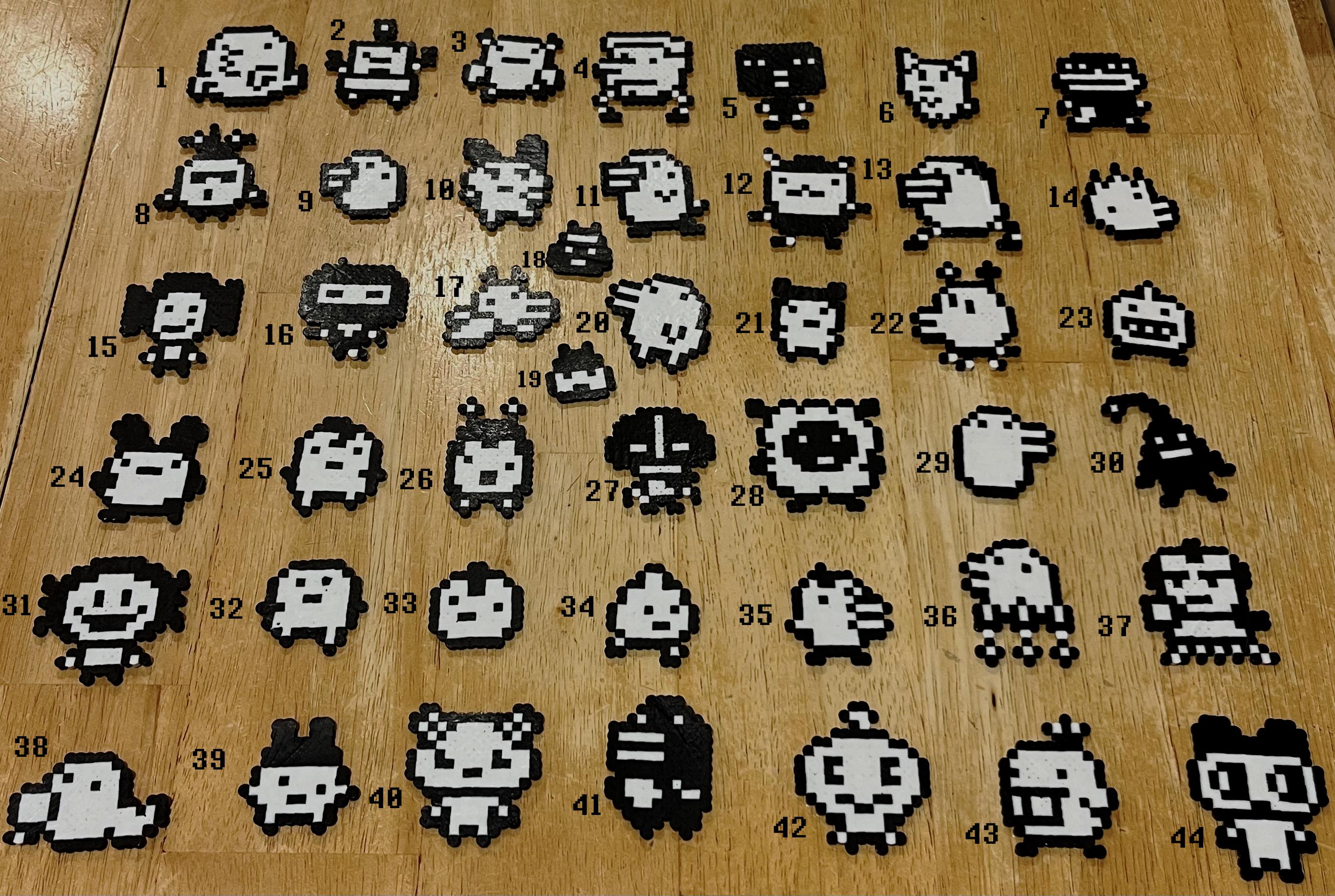 Tamagotchi Perler Sprites - Etsy